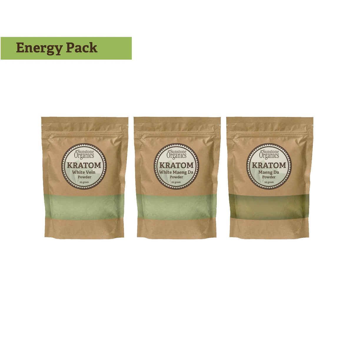 Kratom Powder - Sample Pack – Sunstone Organics