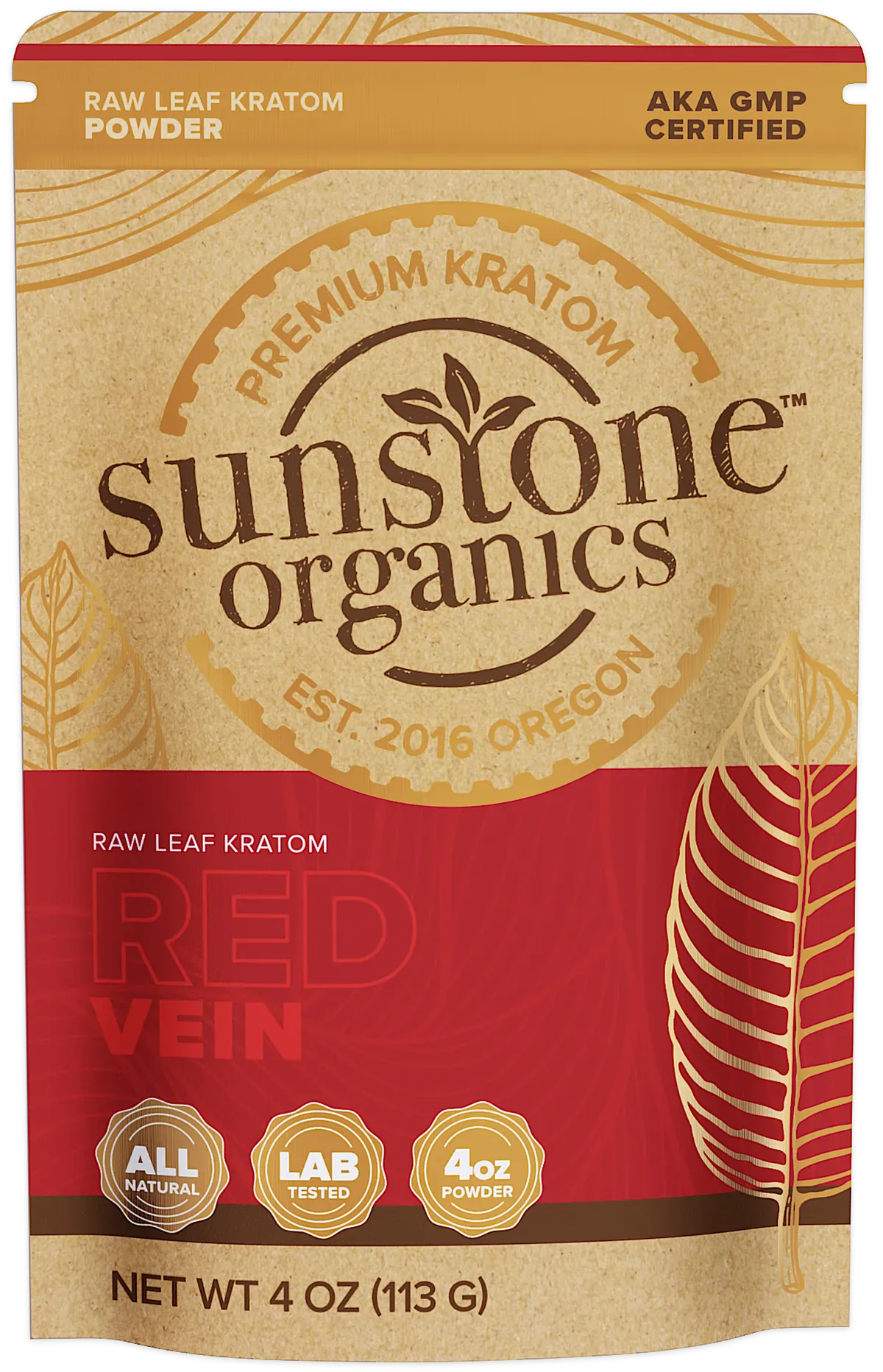 Red Vein Kratom Powder – Sunstone Organics